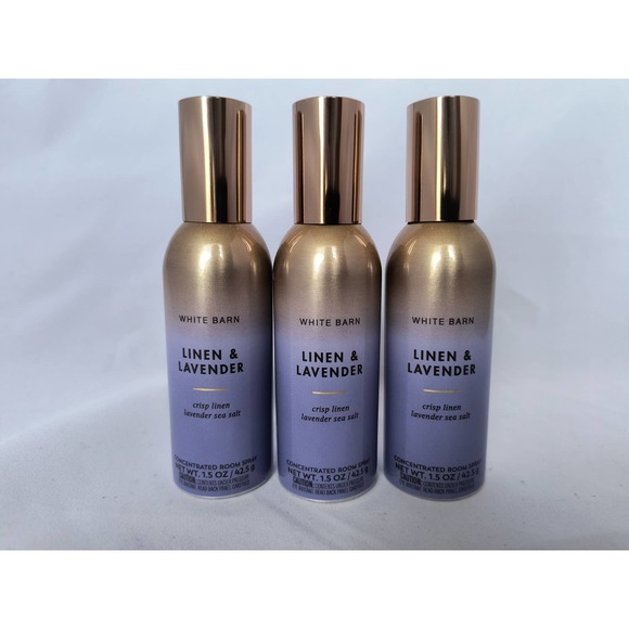 Bath & Body Works | Other | 3 Bbw Linen Lavender Room Spray | Poshmark